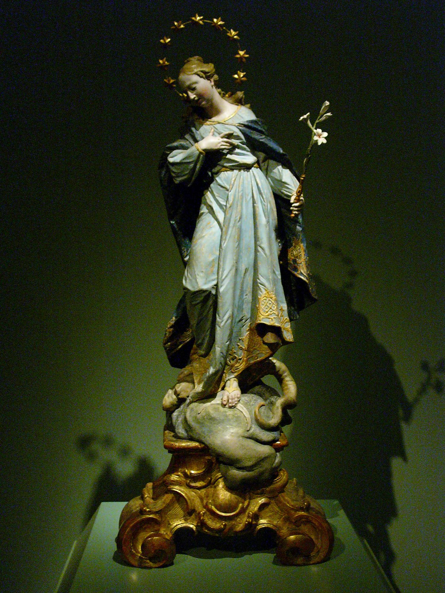 Ignaz Günther Maria Immaculata Bilderrahmen Restaurierung | Vogel ...